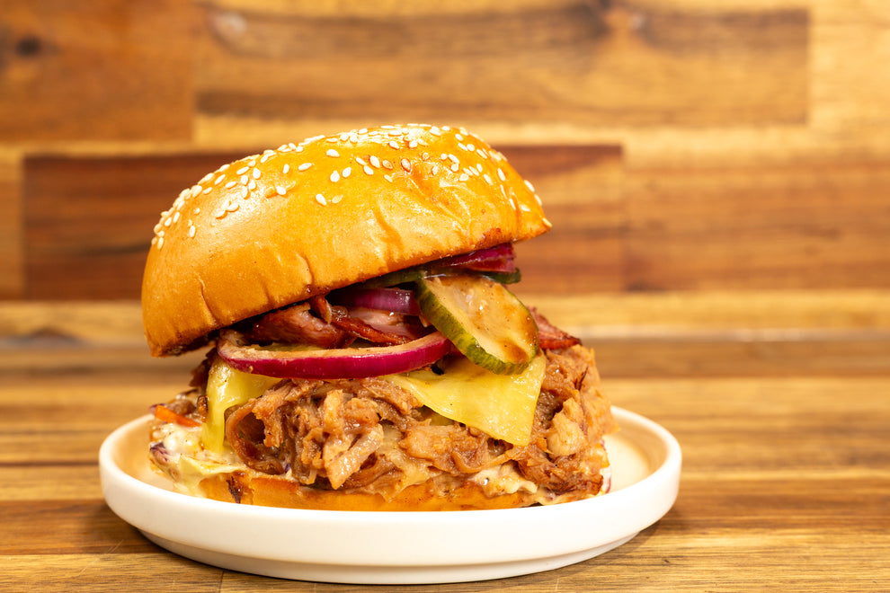 The Ultimate Piggy Burger – Beans N Bun